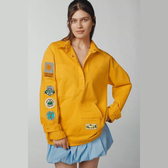 Maeve | Tops | New Maeve Sizes S M Fisherman Longsleeve Popover Top ...